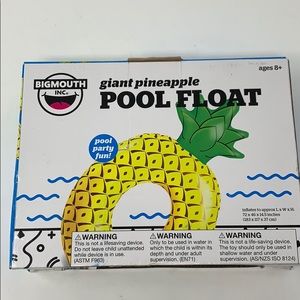 Big Mouth | Party Supplies | Giant Pineapple Pool Float New In Box ...